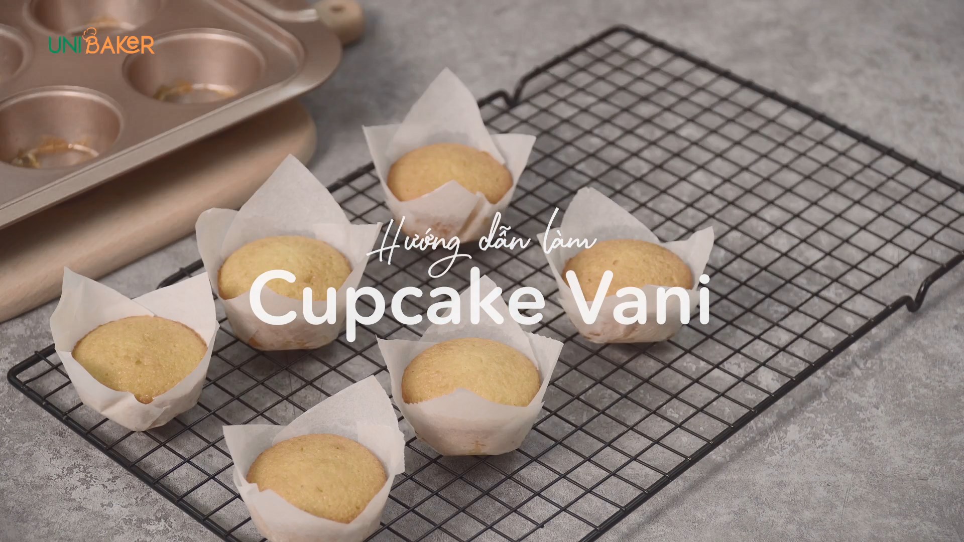 Khuôn cupcake gồm những loại nào? Hướng dẫn làm bánh Cupcake Vani ...